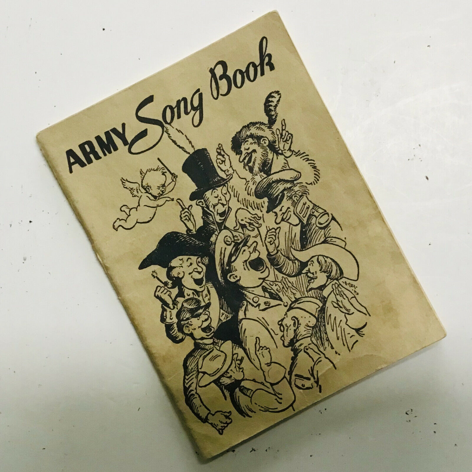 1941 Army Song Book WWII Era Anchors Aweigh The Marine's Hymn Army The ...