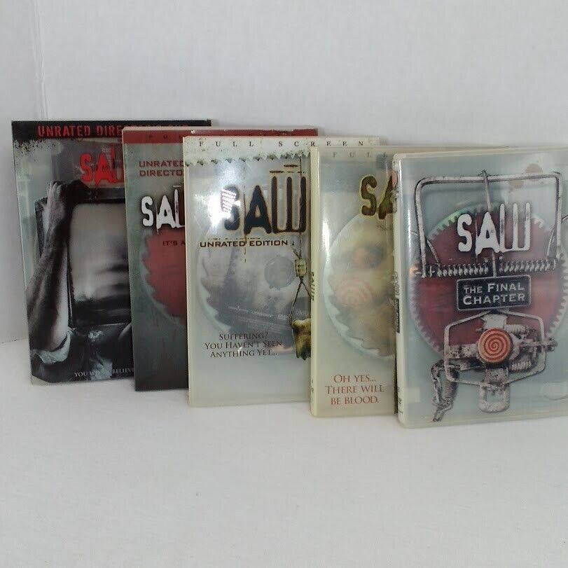 The Saw Collection II,III,IV,V,The Final Chapter DVD-Film,Widescreen ...