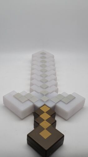 Minecraft Light-Up Adventure Sword w/ Sound Effects Mattel 2017 Tested ...