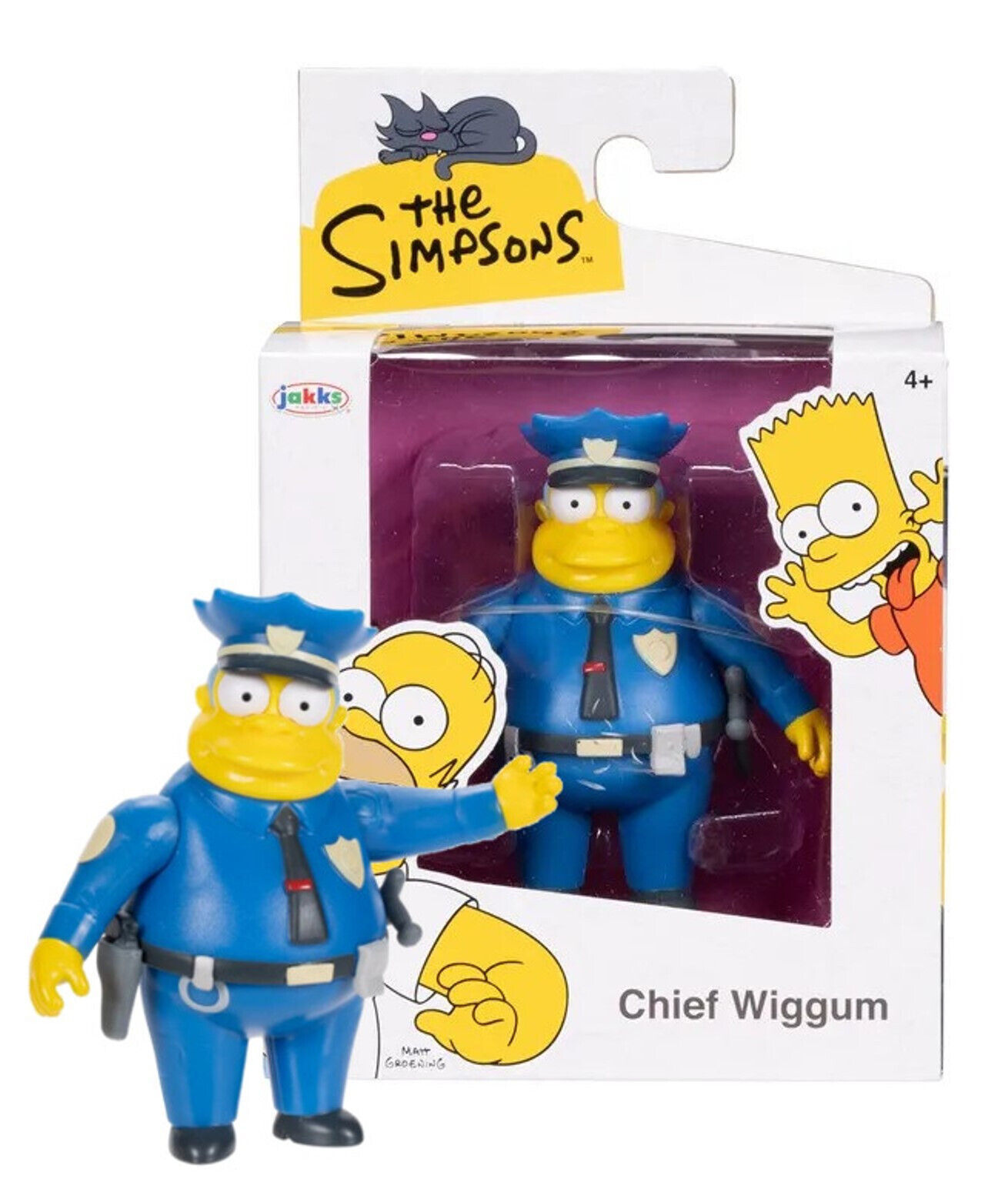 Jakks Pacific The Simpsons: Chief Wiggum 3" Action Figure Mint in Box ...
