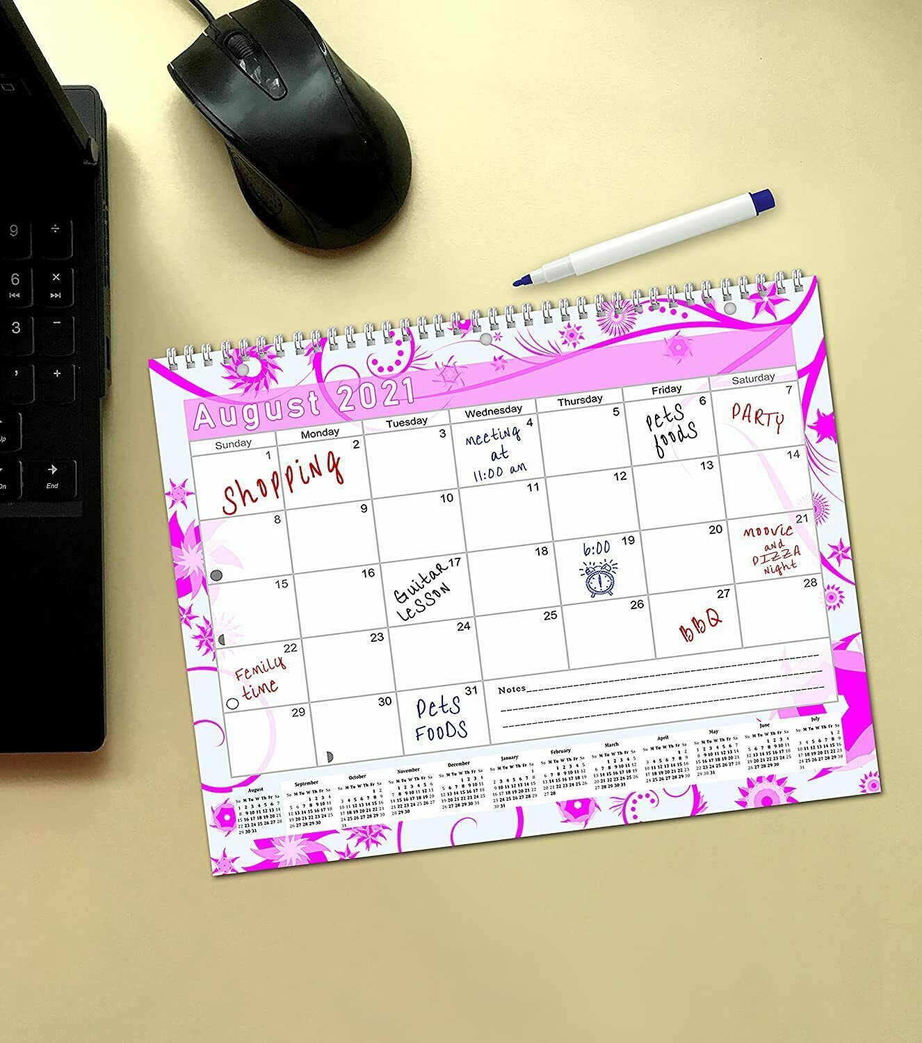 2021 - 2022 Academic Year 12 Months Student Calendar / Planner (Edition ...