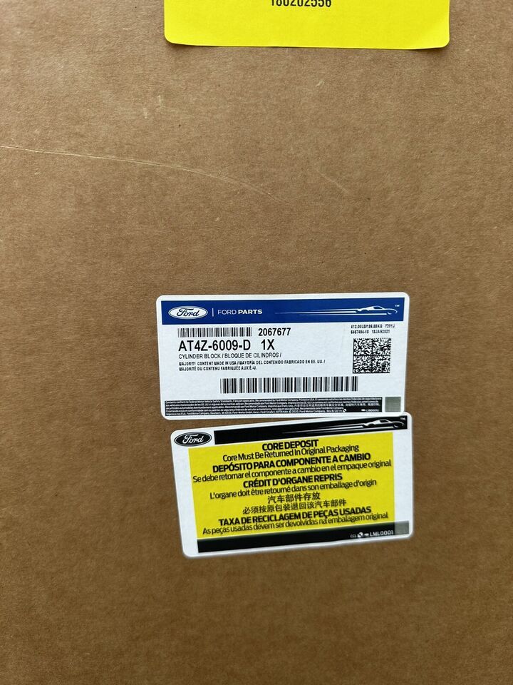 Genuine Ford Short Block AT4Z-6009-D - Engines