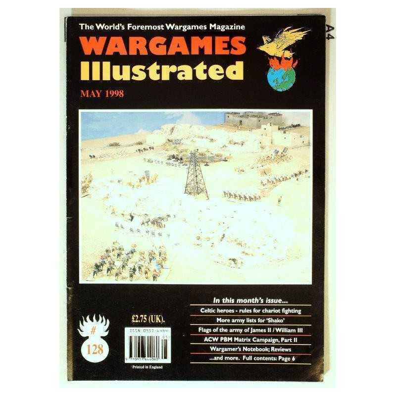 Wargames Illustrated Magazine No.128 May 1998 mbox2918/a Chariot ...