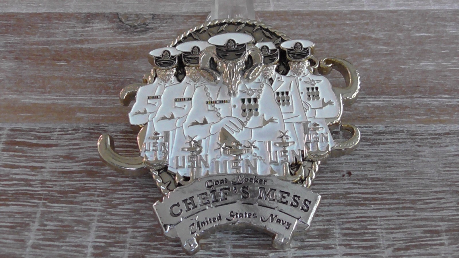 USN Goat Locker Chiefs Mess Forged From The Deckplate CPO Challenge ...