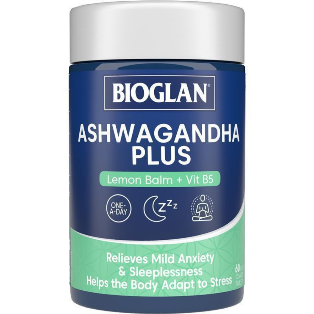 Bioglan Ashwagandha Plus - 60 Tablets - Other Vitamins & Supplements