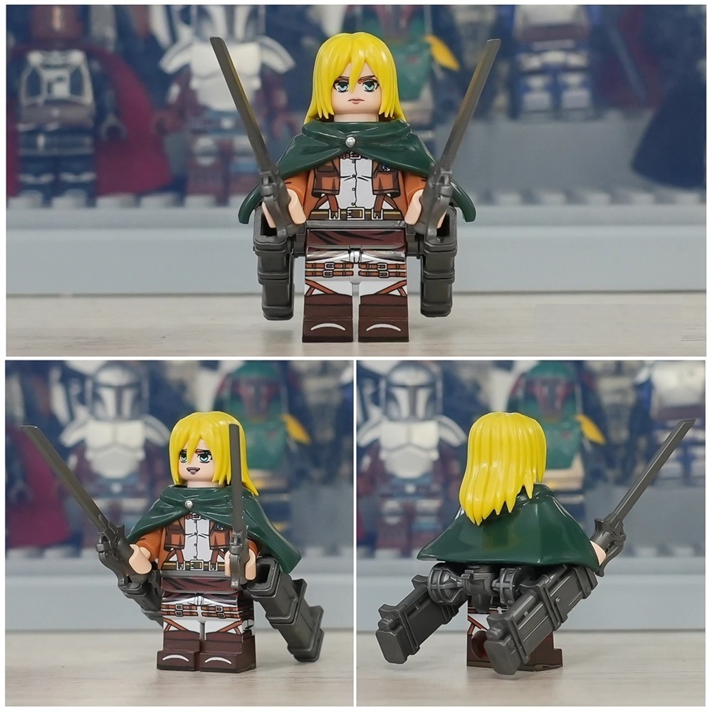 Historia Reiss Attack on Titan Minifigures Weapons and Accessories ...