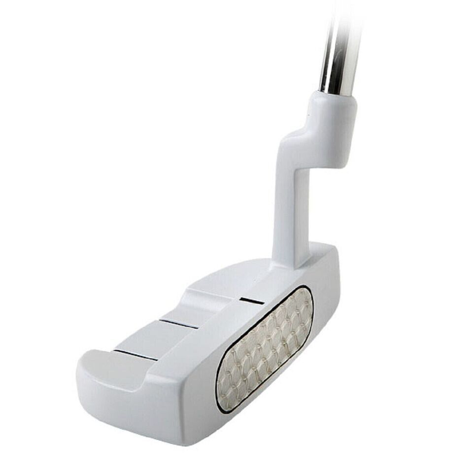 NEW 31" PETITE LADY WHITE CUSTOM PUTTER LADY PINK GRIP - Golf Clubs