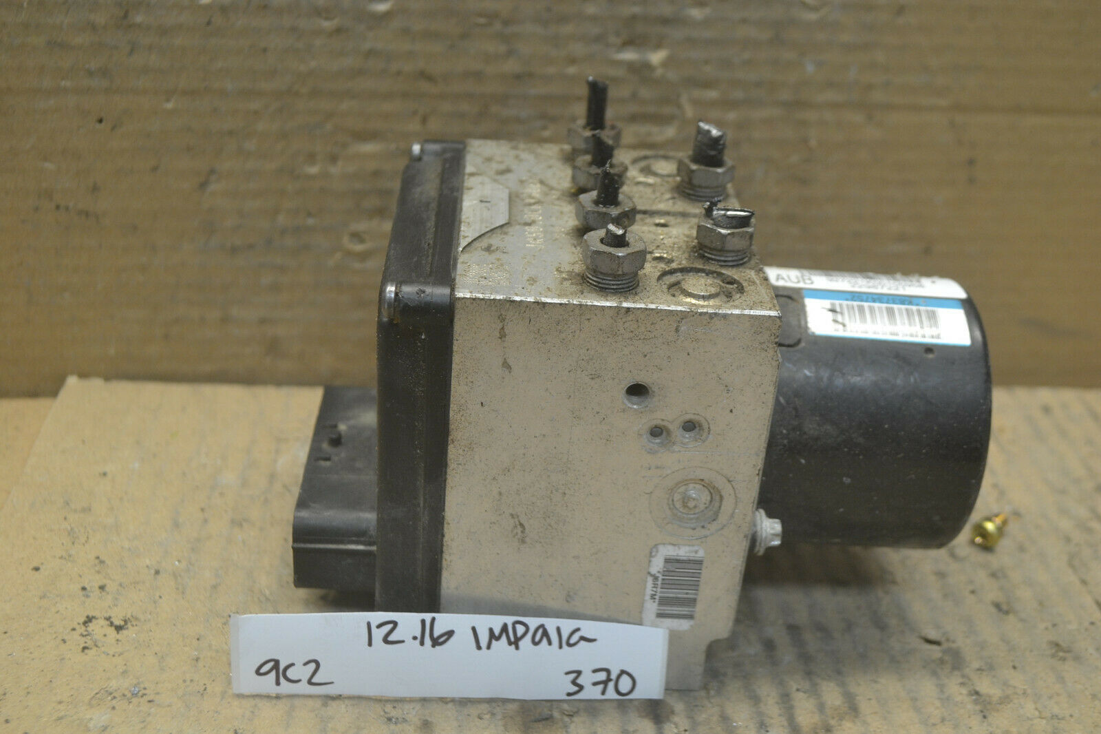 12-16 Chevrolet Impala ABS Pump Control OEM 22983473 Module 370-9C2 ...