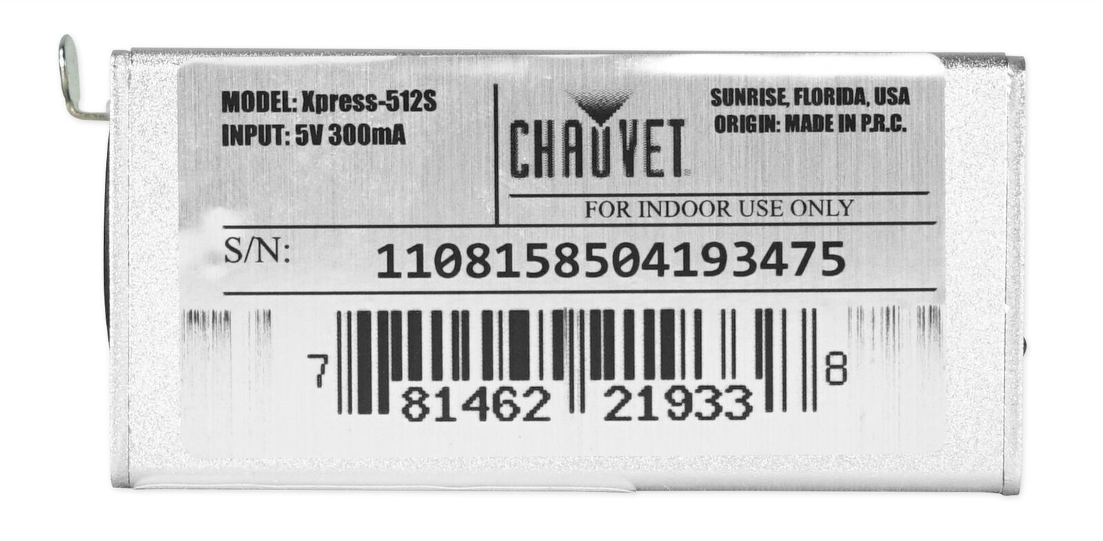 Chauvet DJ Xpress-512S Aluminum DMX Lighting Interface for ShowXpress ...