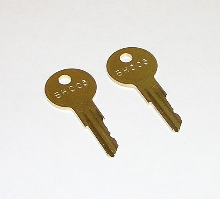 2 - BH005 Replacement Keys fit FireTech J L Industries Samson Fire ...