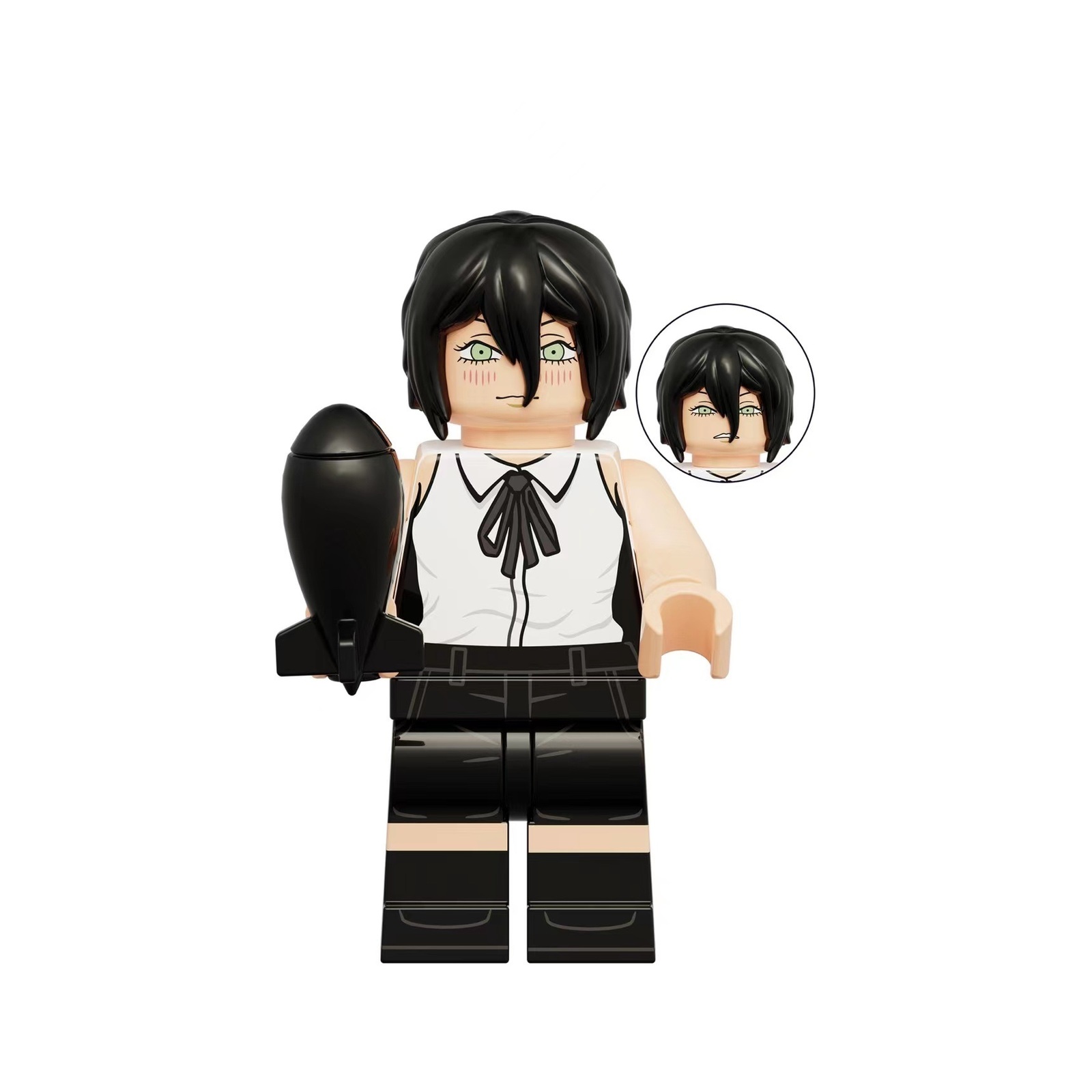 14pcs Chainsaw Man minifigures collection Denji Makima Power Reze Asa ...