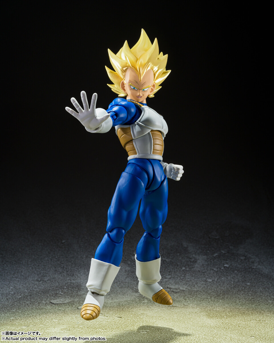 Super Saiyan Vegeta Figure SHF Awakening Super Saiyan Blood - Action ...