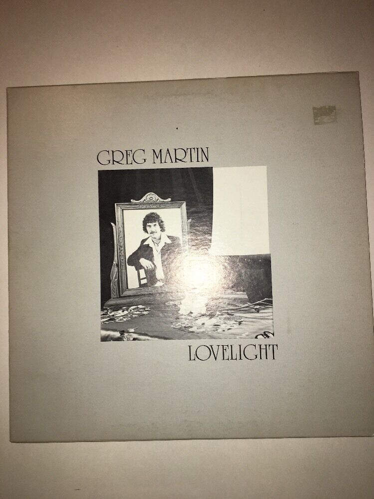 Greg Martin-Lovelight LP Album Vinyl-By Rose Records-Rare Vintage-SHIPS ...