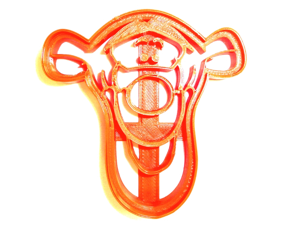 Tigger Face Winnie The Pooh Cartoon Movie Cookie Cutter Made in USA ...