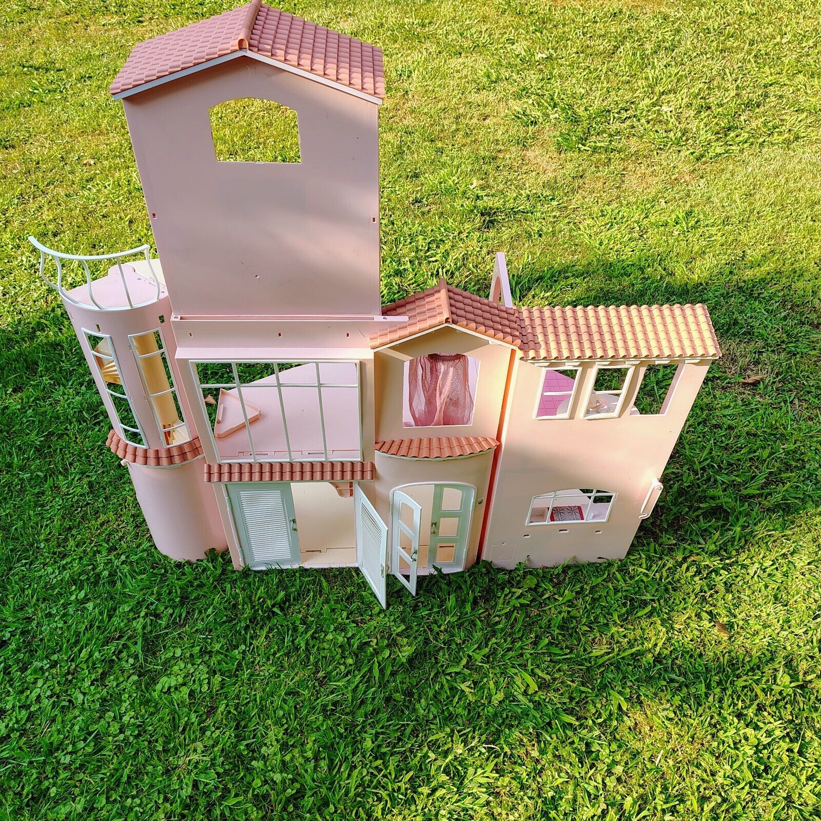 Barbie 3 Story Dream House Playset 2006 Mattel Folding Detachable 3rd ...