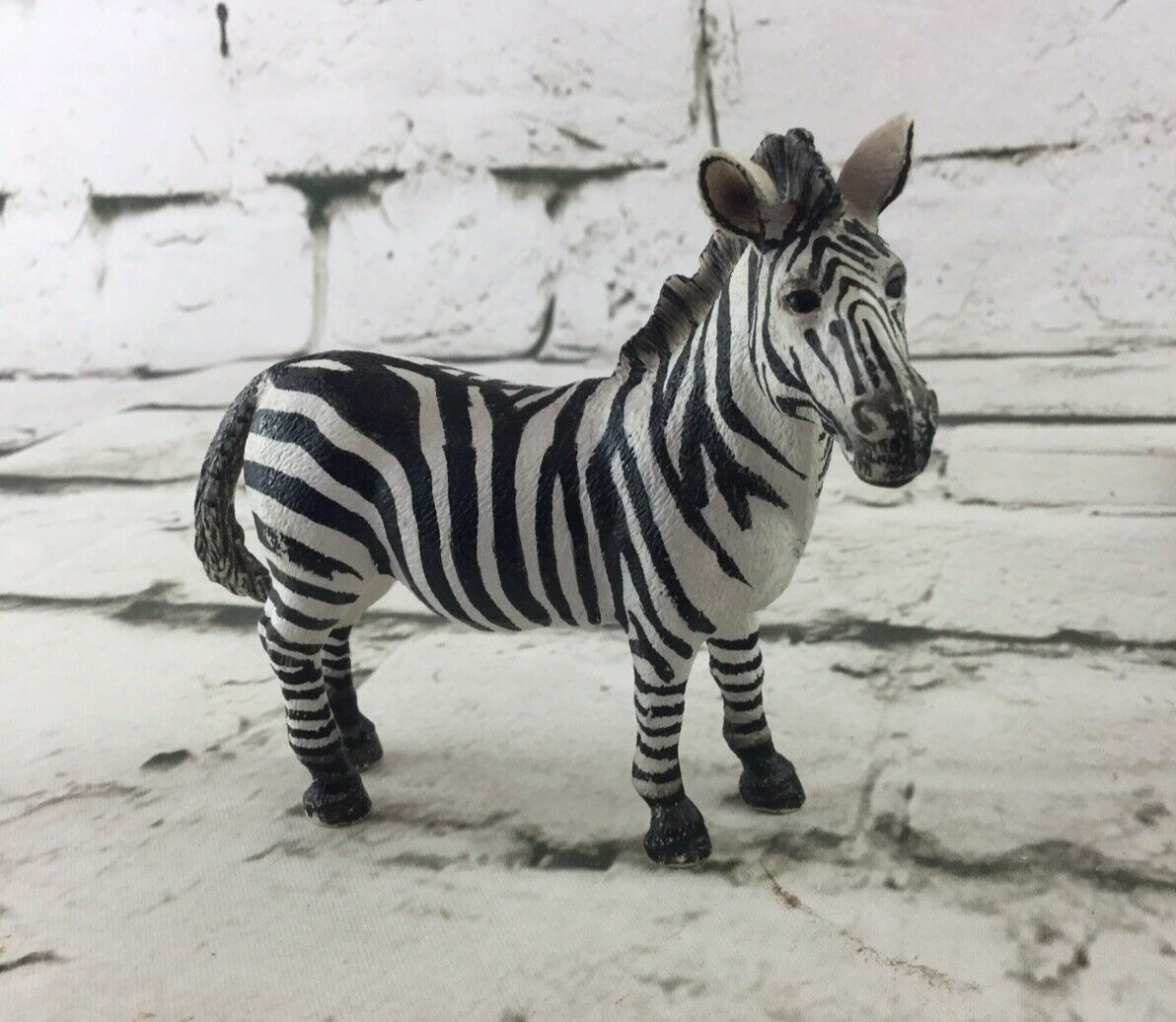 Schleich Zebra Figure Collectible Safari Zoo Animal - Zebras