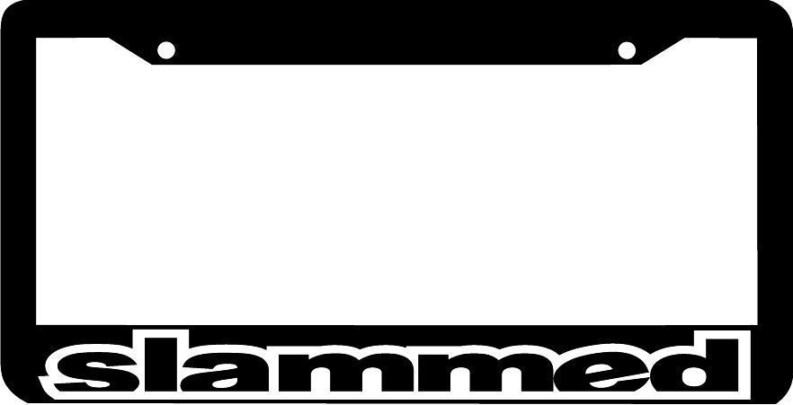 SLAMMED low lowered jdm JDM License Plate Frame - Car & Truck Parts ...