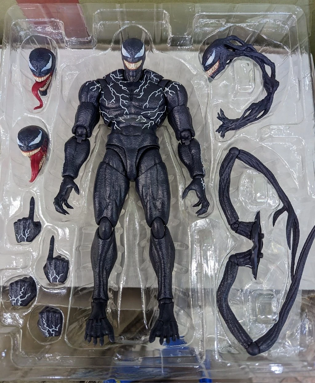 In Stock Bandai Marvel S.H.Figuarts Shf Venom 2 (Venom: Let There Be ...