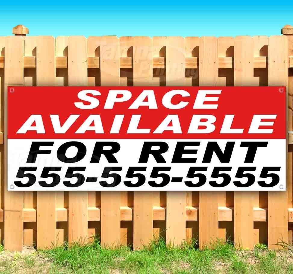 SPACE AVAILABLE FOR RENT CUSTOMIZE PHONE # Advertising Vinyl Banner ...