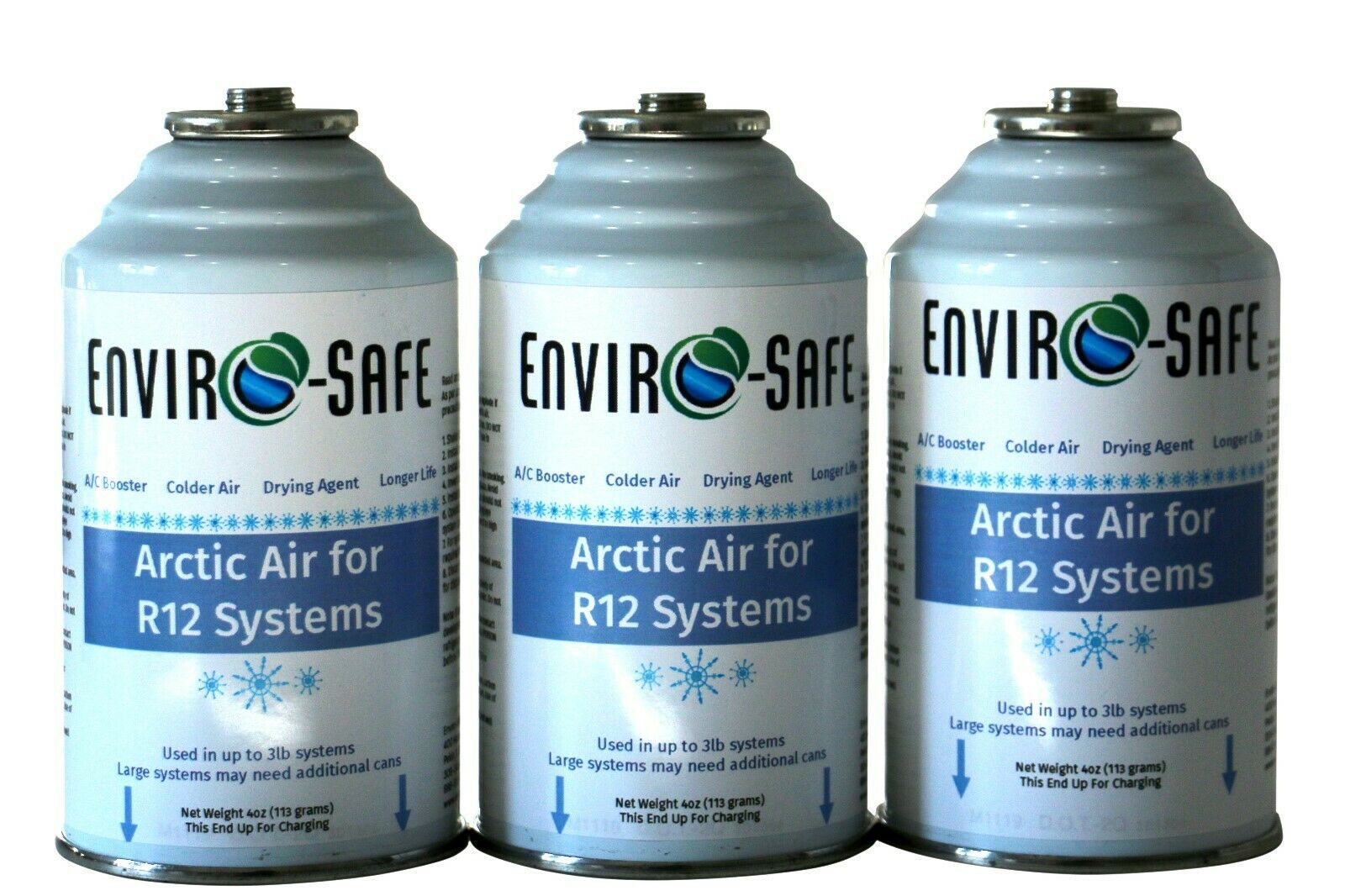 Arctic Air for R12 AC Booster & Moisture Eliminator 3 can kit #2090A ...