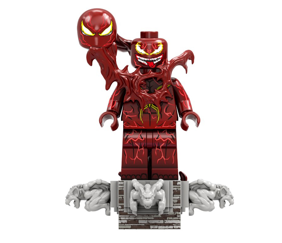 Lava Venom Gargoyle Base Marvel Spider-Man Custom Minifigures - LEGO (R ...