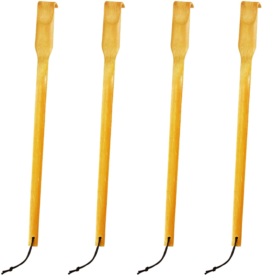 Back Scratcher Bamboo Wood Back Scratcher Massager 17 Long Self