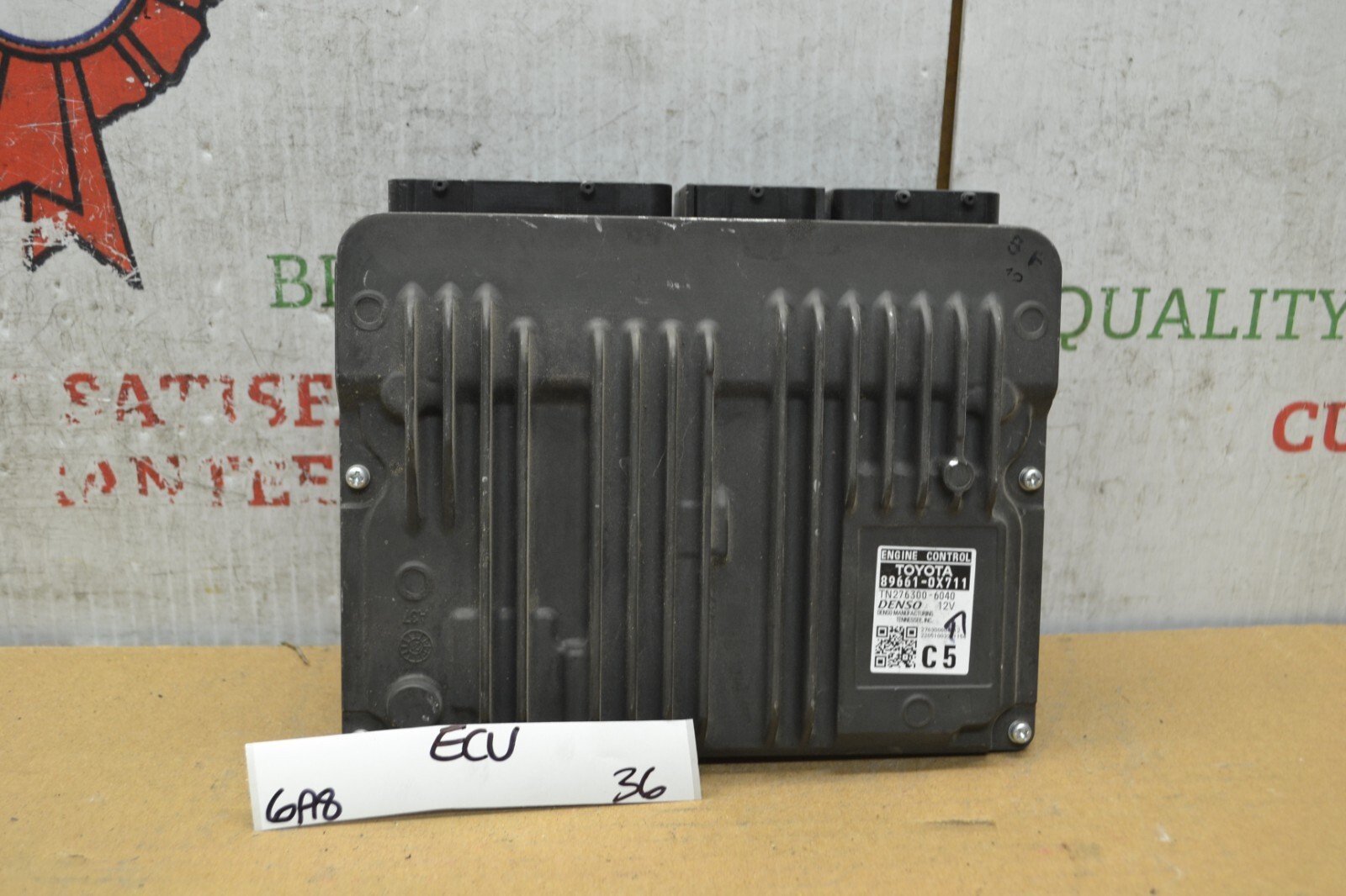 2021-22 Toyota Camry 2.5L Engine Control Unit ECU 896610X711 Module 36 ...