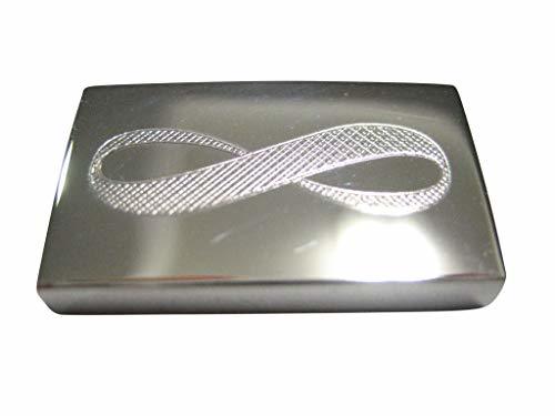 Kiola Designs Silver Toned Etched Mathematical Infinity Google Googol ...