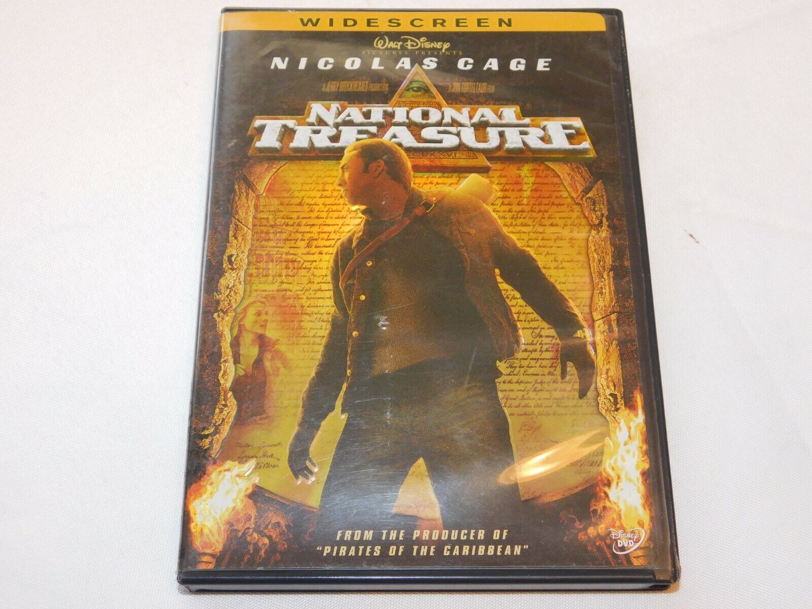National Treasure DVD 2005 Widescreen Rated PG Action Nicolas Cage ...