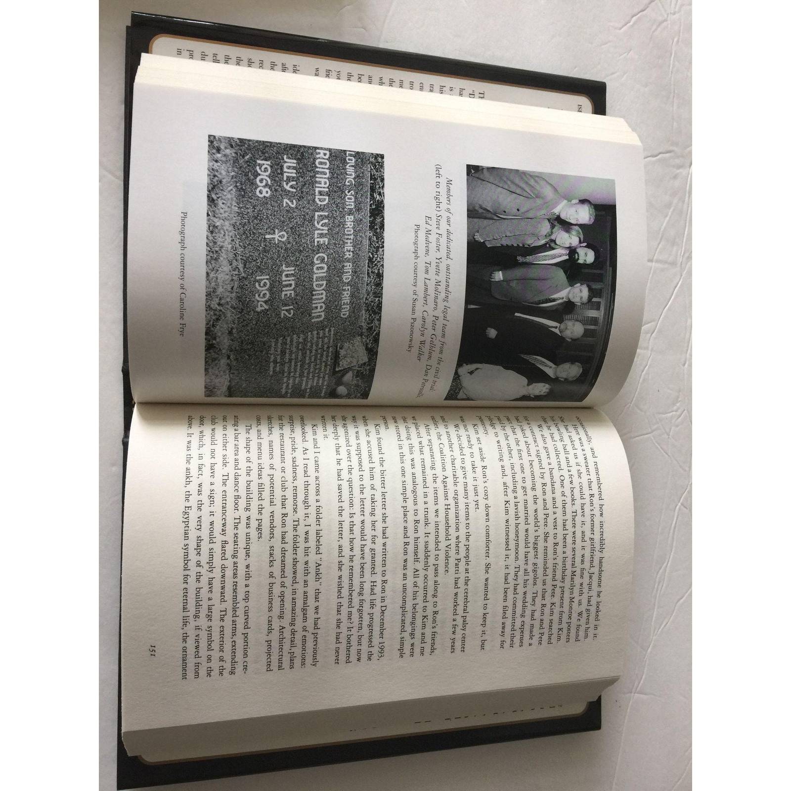 In Contempt and His Name is Ron OJ Simpson Trial Hardcover HC Book ...