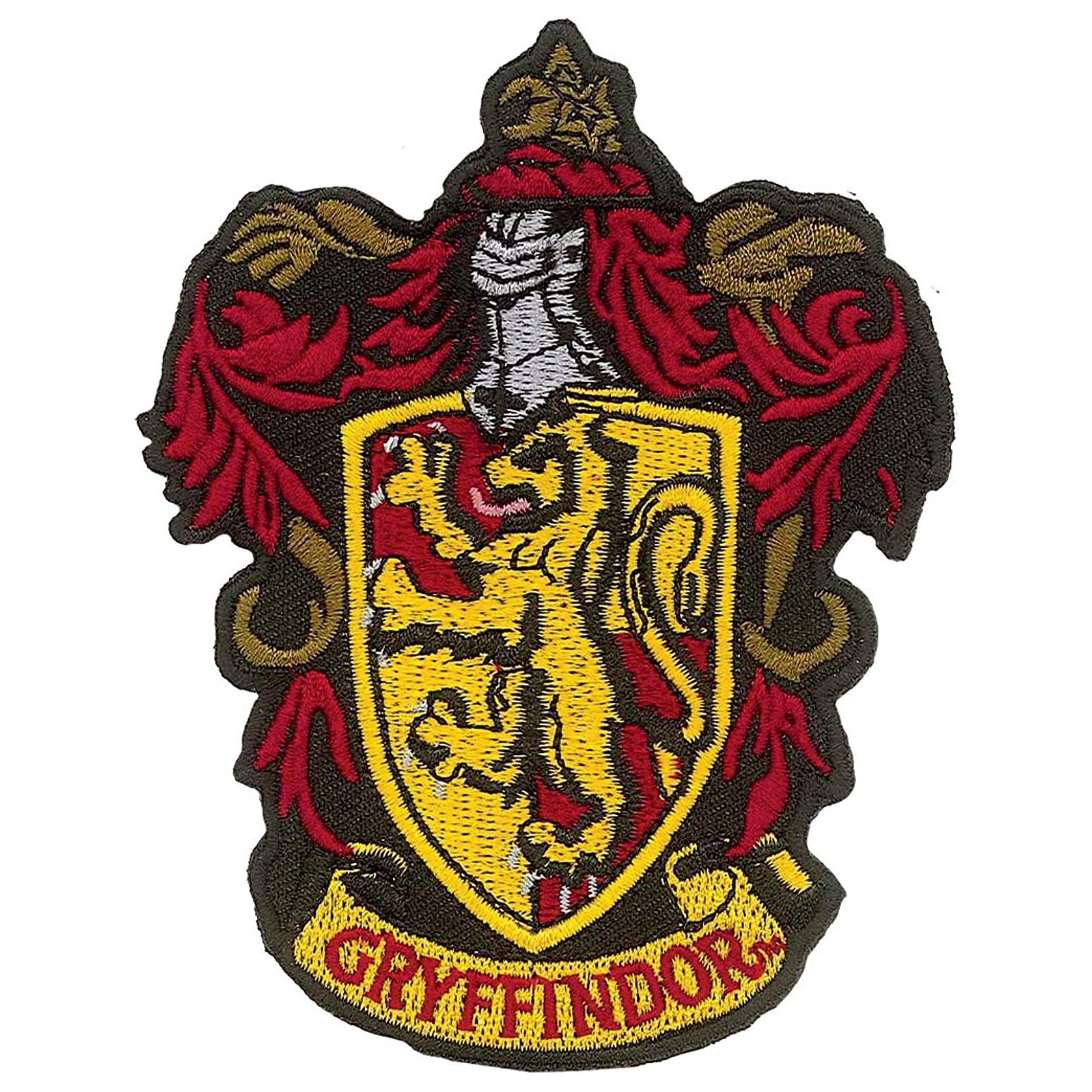 Harry Potter Gryffindor Iron On Patch Red - Embellishments & Finishes