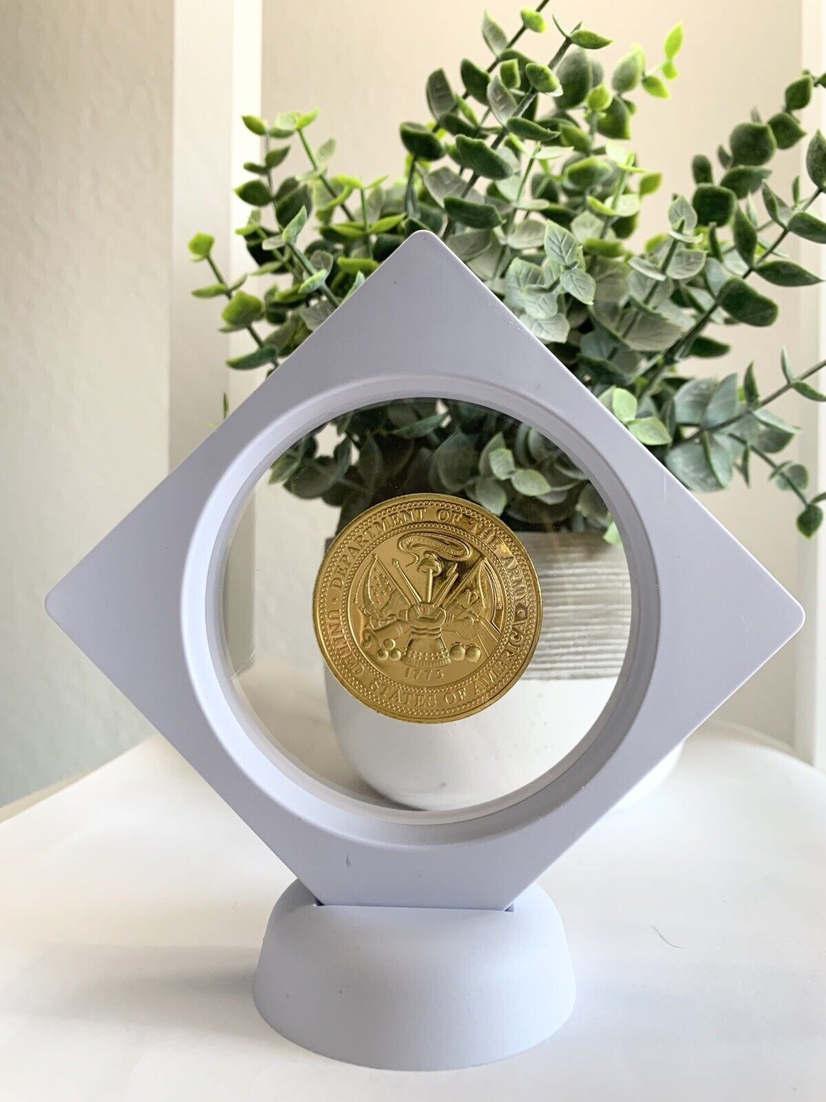 U.S. ARMY SPECIAL FORCES DE OPPRESSO LIBER CHALLENGE COIN With 3D ...