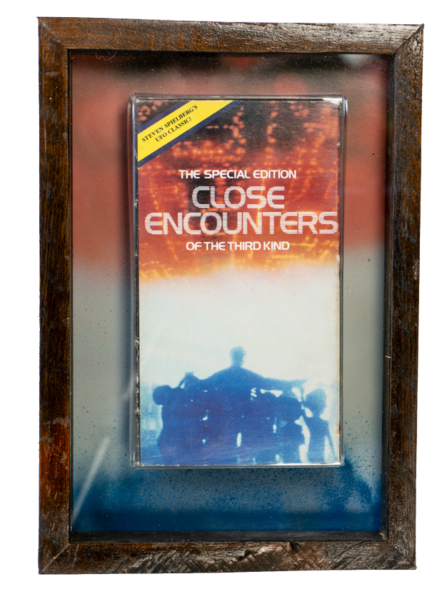 Custom Close Encounters VHS Shadow Box | Custom | Home Theater Decor ...