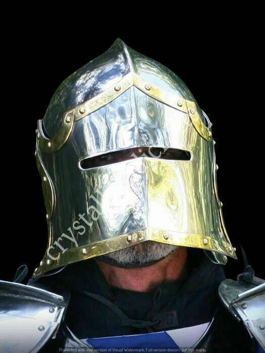 Italian Sallet Helmet With Visor Mid 15Th Century Model Knight Helmet ...