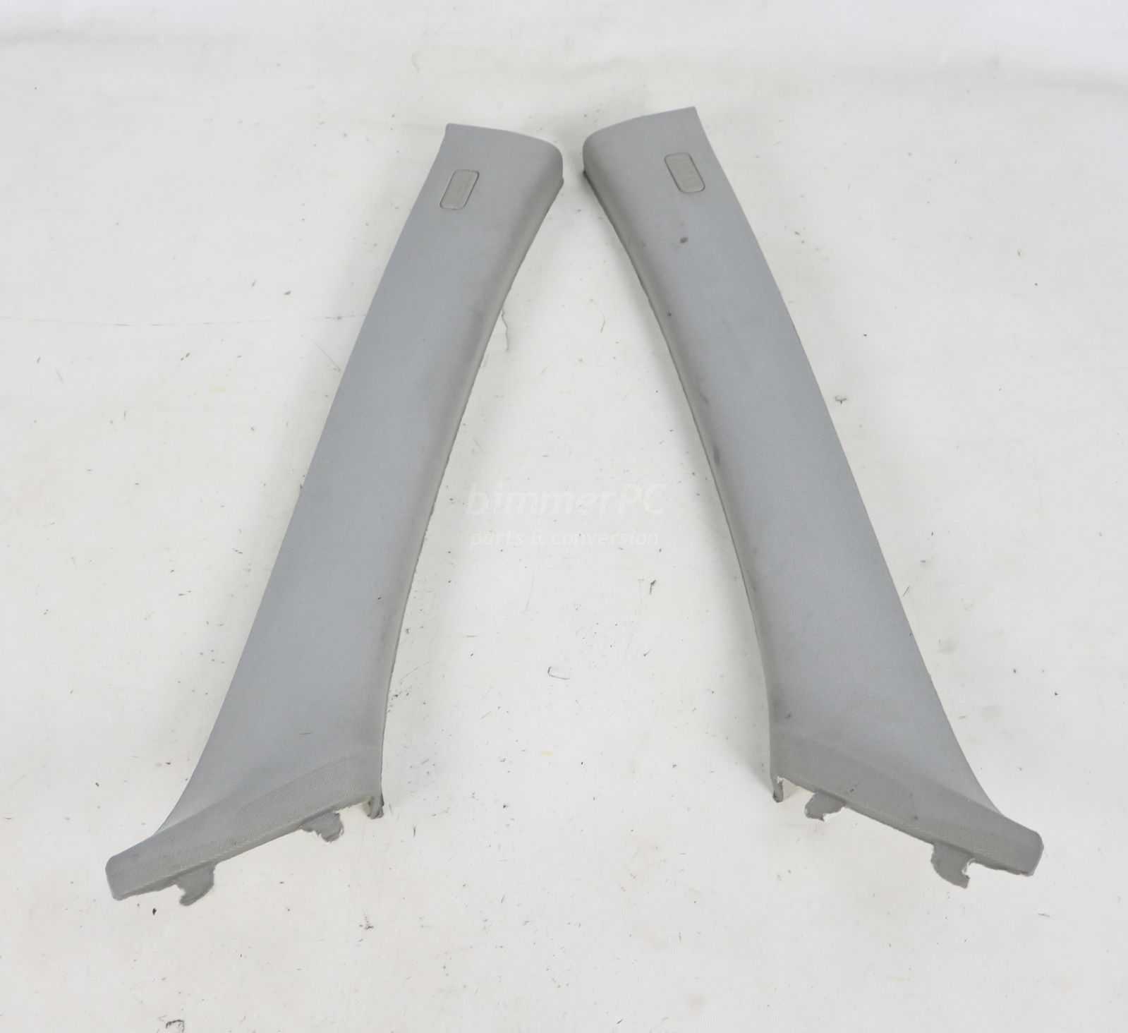 BMW E90 3-Series Gray A Pillar Interior Column Cover Panel Trims 2006 ...