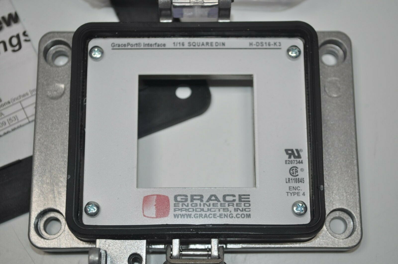 NEW Grace Engineered GracePort Panel Mount 1/16 Square DIN Interface ...