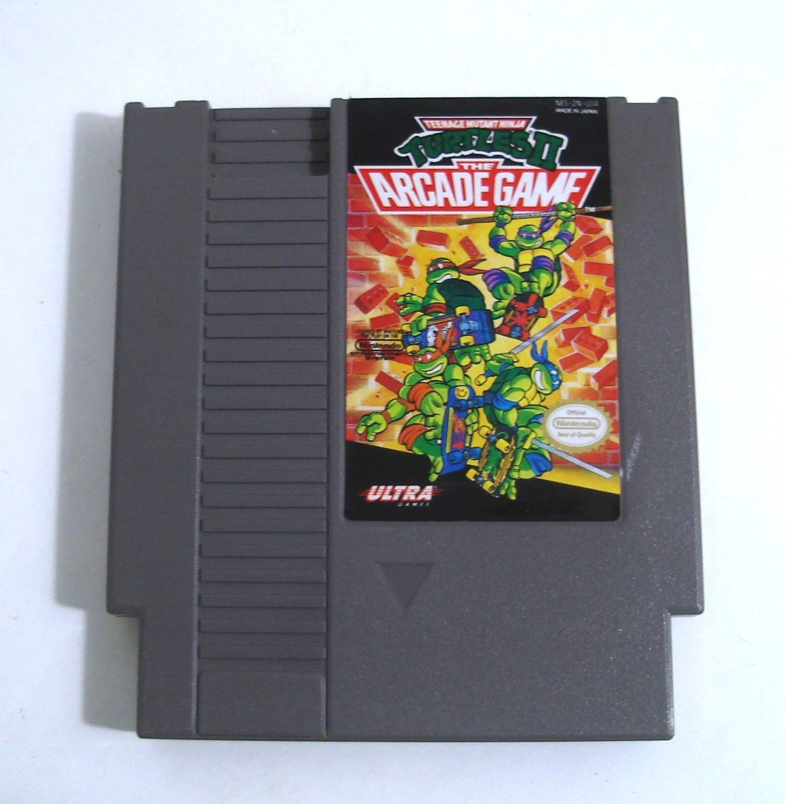 Teenage Mutant Ninja Turtles and TMNT II The Arcade Game (Nintendo NES ...