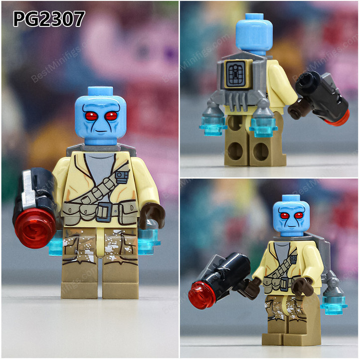 New Duros Alliance Fighter (Rebel Alliance) Star Wars Minifigures Block ...