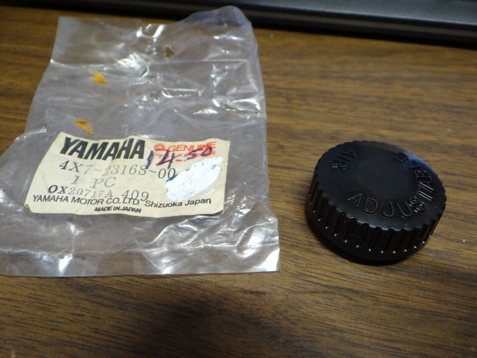 Yamaha Cap, Fork, NOS 1981-83 XS XV XJ 650 750 850 920, 4X7-23168, 3J2 ...