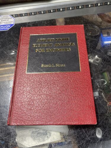 Applied Finite Element Analysis for Engineers Frank Stasa 1985 - Adult ...