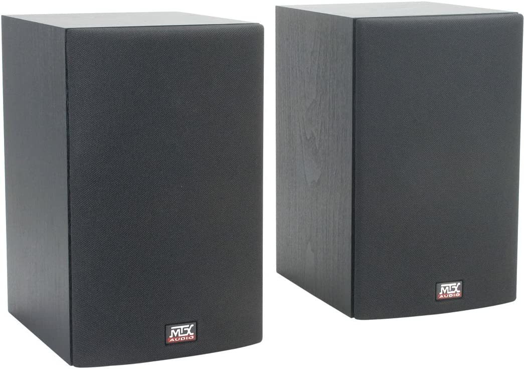 Monitor5I 5 Point 25" 2-Way Monitor Series Bookshelf Speakers From Mtx ...