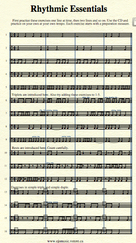 Rhythmic Essentials - School Textbooks & Study Guides