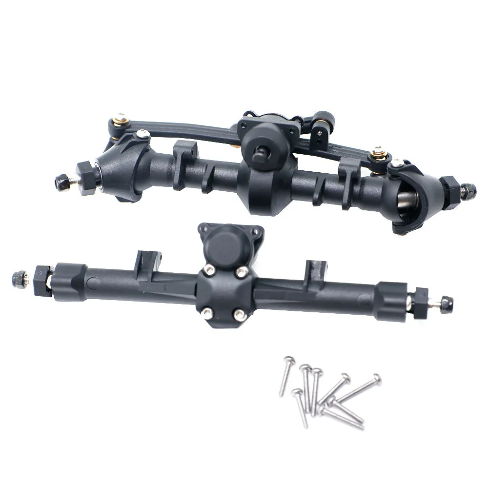 Plastic Front And Rear Axle Set Spare Parts Kit For 1/24 Axial SCX24 RC ...