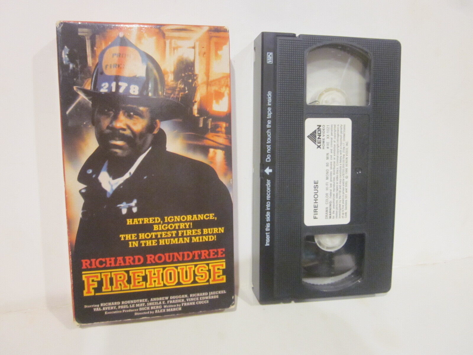 FIRE HOUSE VHS Tape Movie Richard Roundtree, Richard Jaekel Xenon - VHS ...