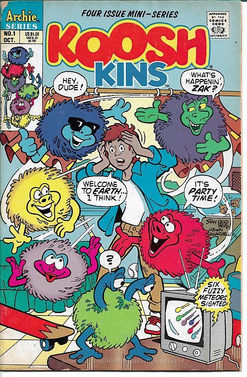 Koosh Kins #1 (1991) *Archie Comics / Copper Age / Boingo / Scopes ...