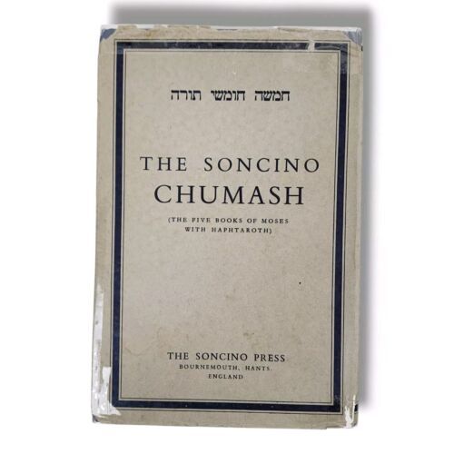The Soncino Chumash : The 5 Books of Moses with Haphtaroth Hardcover ...