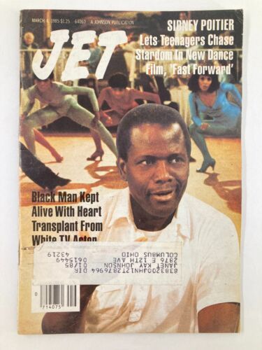 VTG Jet Magazine March 4 1985 Vol 67 #25 Sidney Poitier in Film 'Fast ...