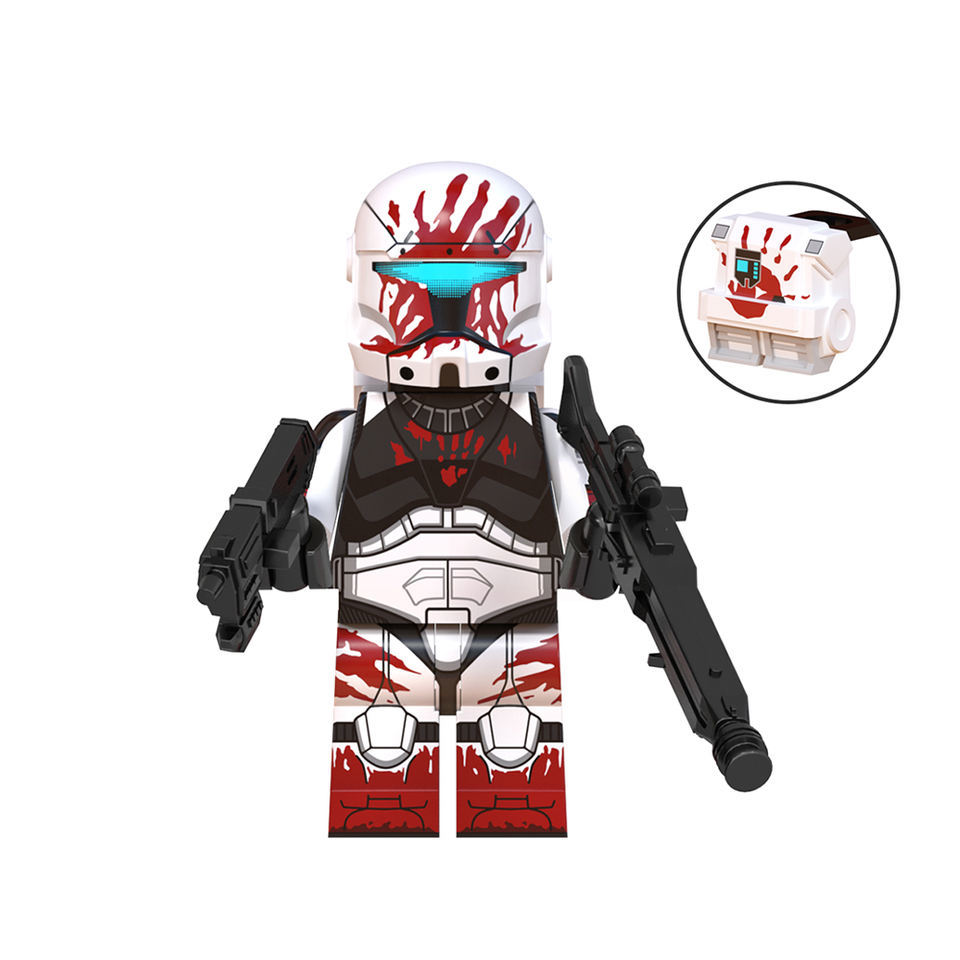 8pcs Star Wars Clone Commando Delta Squad and similar items