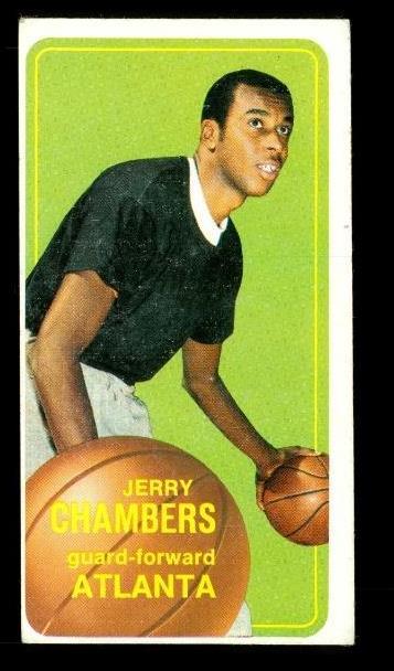 1968 1970-71 Topps Basketball Card Vintage Tall Boy Jerry Chambers ...