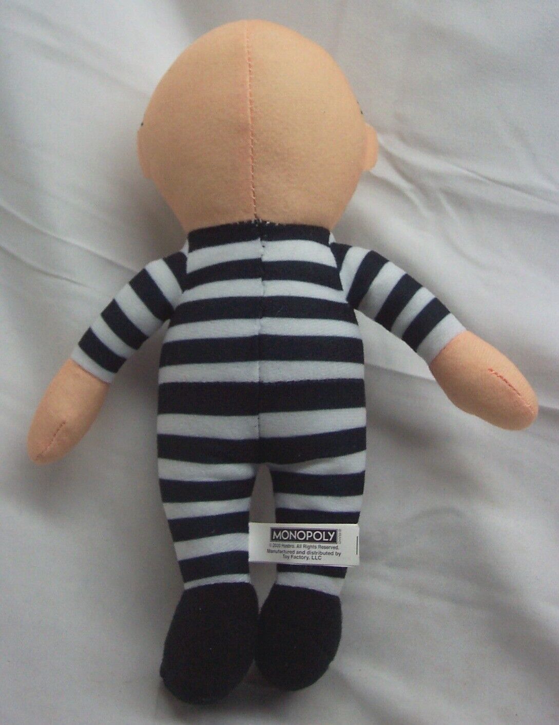 MR. MONOPOLY GET OUT OF JAIL FREE Prisoner 9" Plush STUFFED ANIMAL TOY ...